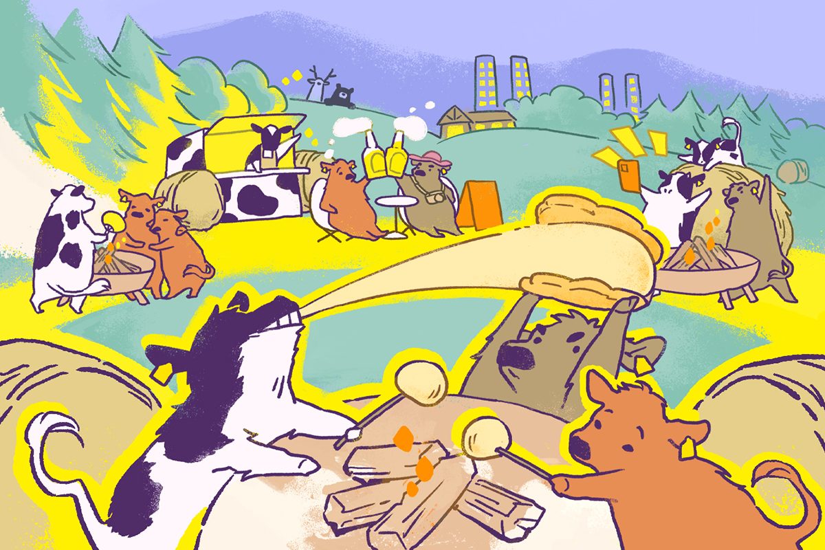 Farm Campfire｜Activity｜Hoshino Resorts TOMAMU